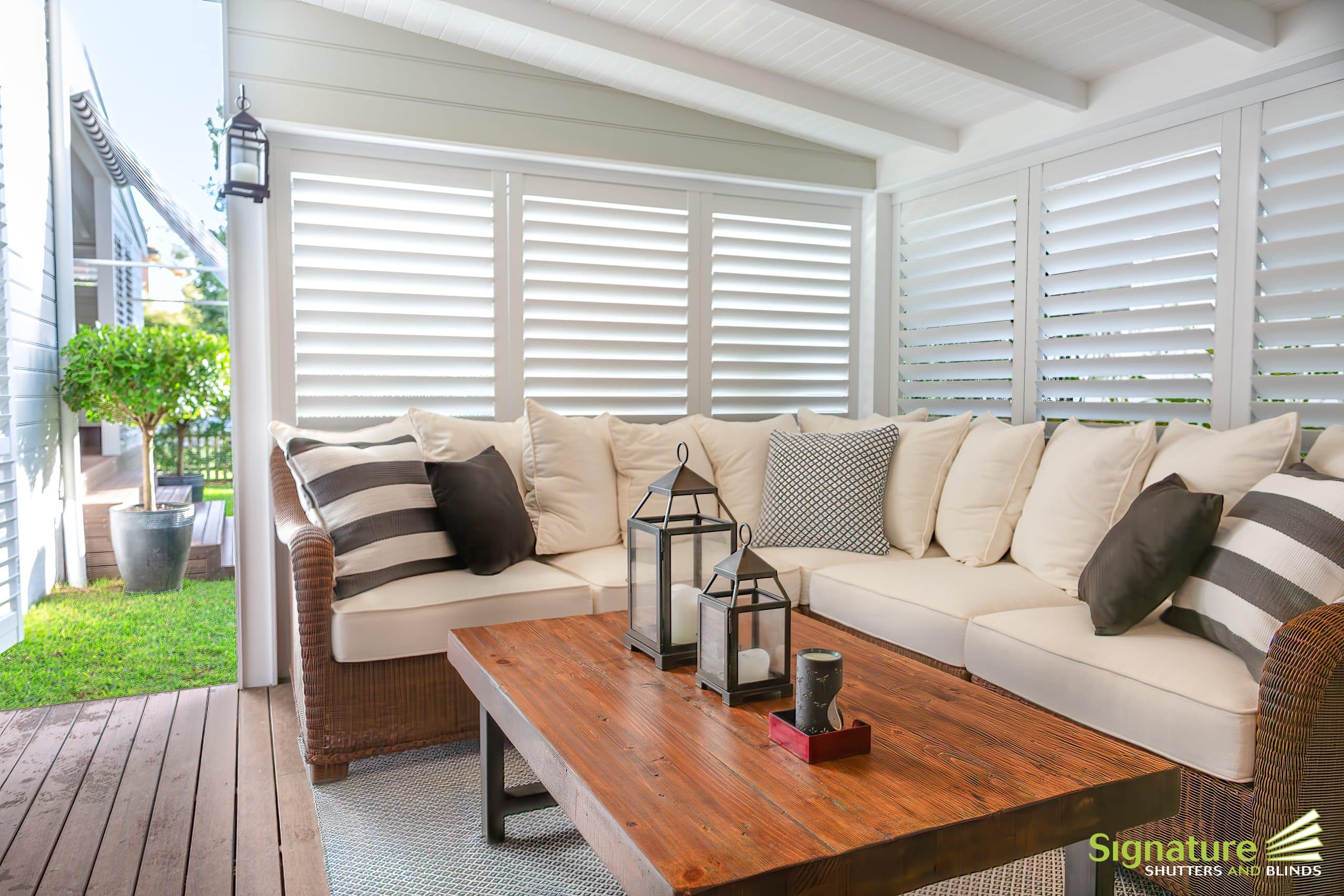 Create An Extra Living Space With Aluminium Shutters | Signature ...