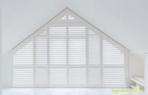 Triangular Windows | Signature Shutters & Blinds