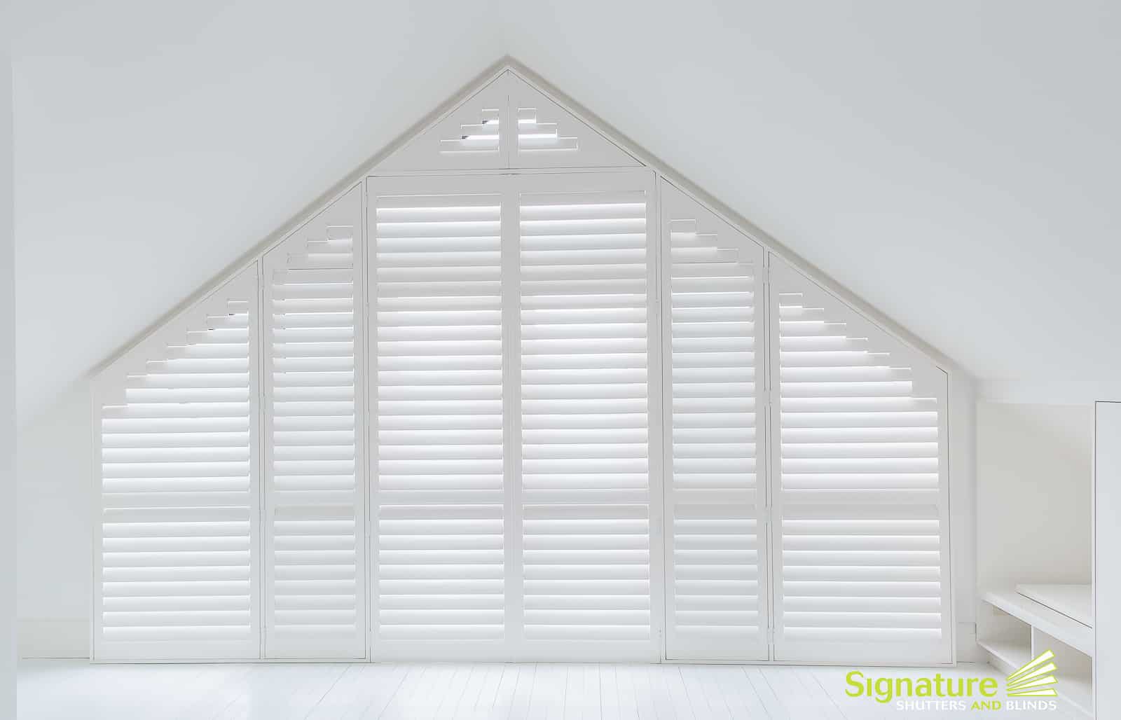 Triangular Windows | Signature Shutters & Blinds